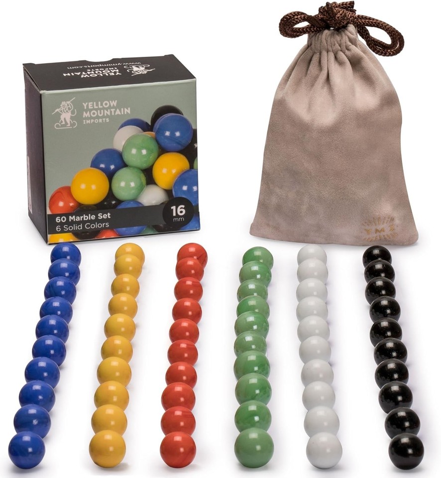 Versatile 60-Piece Marble Set - Enhance Creativity and Social Skills in ...