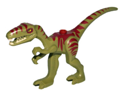 Lego Coelophysis - Gallimimus 5887 Jurassic World Minifigure Dinosaur ...