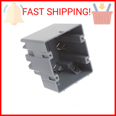 Southwire MSB2G Two Gang Device Box with Depth Adjustable, Heavy Duty ...