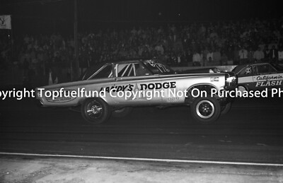 Dick Landy Landy's Dodge Lions vs California Flash 8x12 NHRA Pro Stock ...
