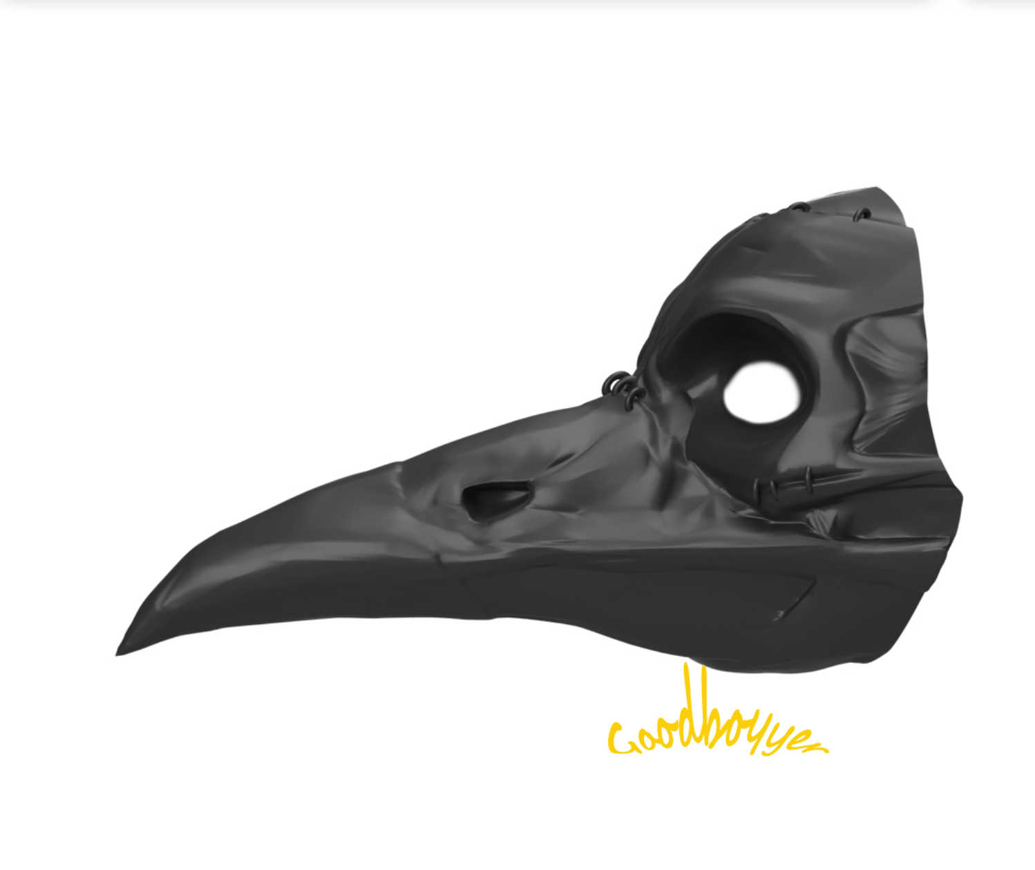 Dollmore 1/4MSD 1/3SD BJD Dark Birdman Mask Cosplay Doll Accessories ...