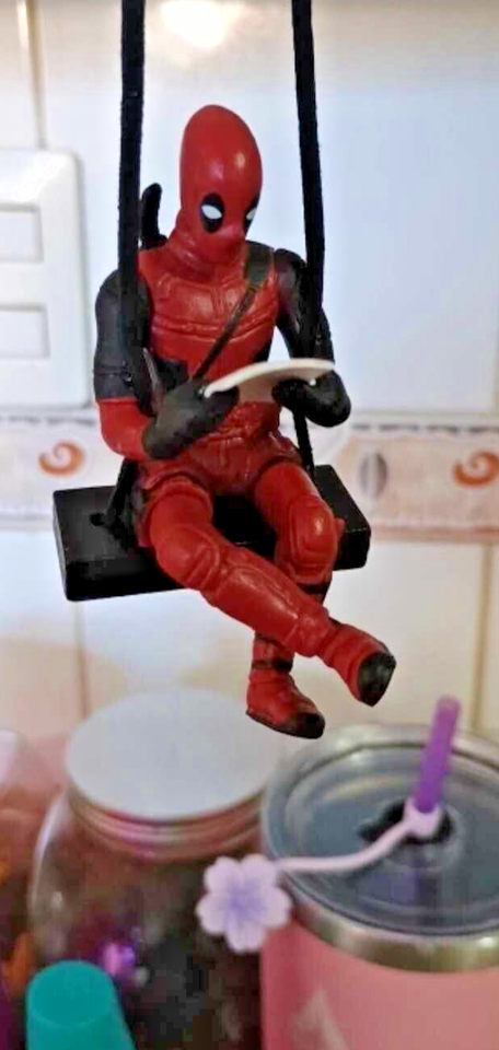 Swing Deadpool Car Interior Decoration Rearview Mirror Pendant Car ...