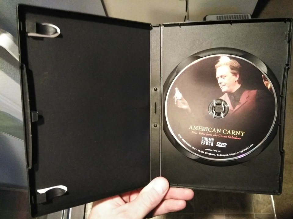 American Carny (DVD) True Tales from the Circus Sideshow Todd Robbins ...