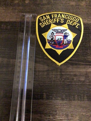 San Francisco Sheriff's Department California Police Patch | eBay
