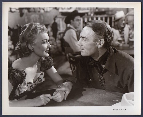 Karin Booth & Randolph Scott THE CARIBOO TRAIL Orig Photo sexy actress ...