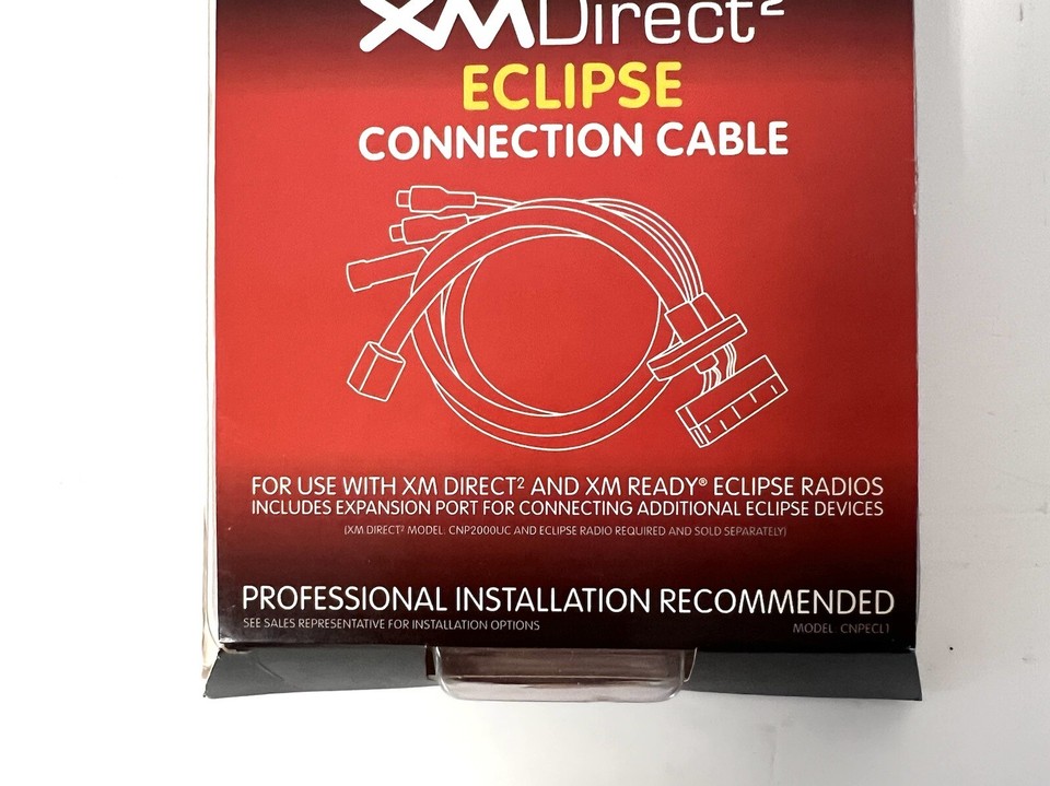 XM CNPECL1 XMDirect2 Eclipse Connection Cable Satelite Audiovox Stereo | eBay