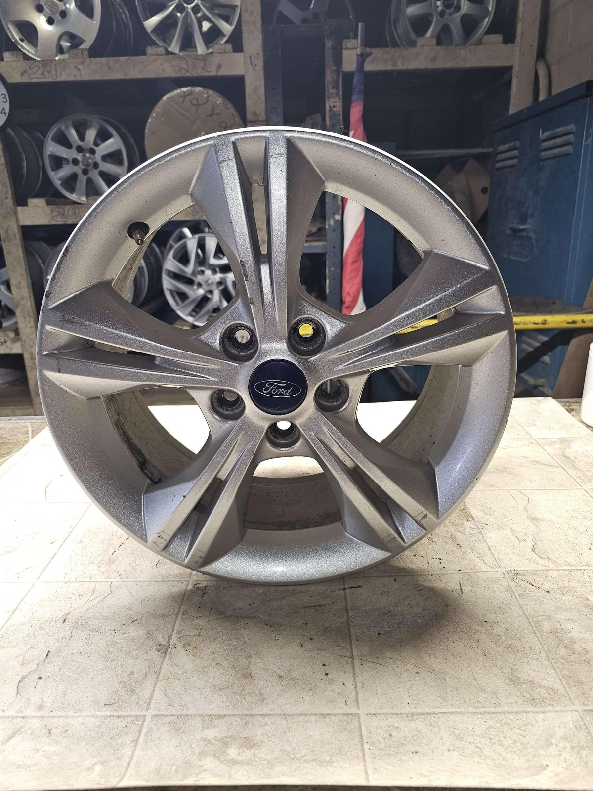 2012-2014 FORD FOCUS WHEEL RIM STOCK 16x7 5 LUG 4-1/4" 5 DOUBLE SPOKE W ...