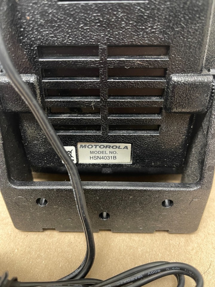 Motorola HSN4031B External Speaker Used With Bracket 07D80200E06 | eBay