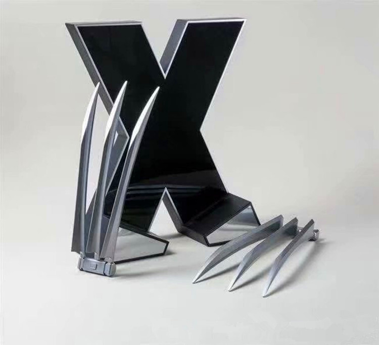 X-MEN Wolverine Logan Claw LED Light Base Cosplay Props Hanging Wall ...