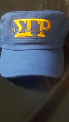 SIGMA GAMMA RHO SORORITY BLUE CADET CAPTAINS HAT BASEBALL CAP 1922 | eBay