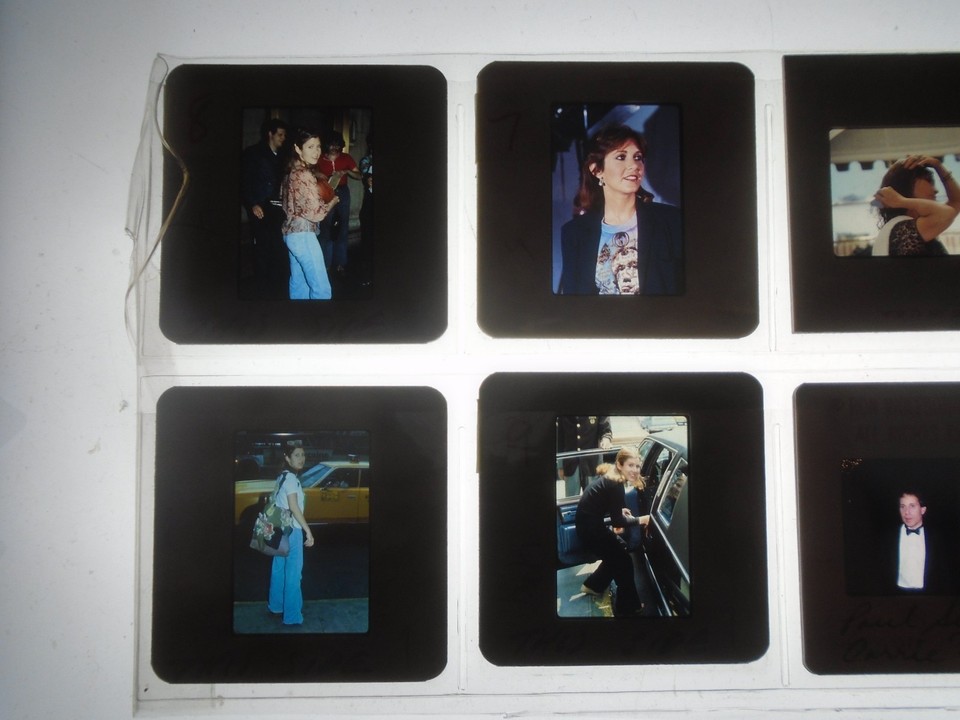CARRIE FISHER STAR WARS PRINCESS LEIA JEDI LOT SLIDE/TRANSPARENCY movie ...