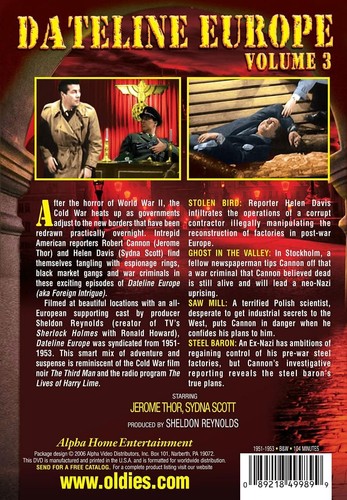 Dateline Europe, Vol. 3: TV Classics (DVD) Jerome Thor Sydna Scott ...
