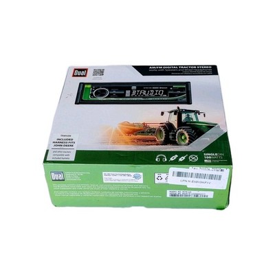 Dual Electronics John Deere Tractor Radio | 7-Character LCD | Weatherproof | eBay