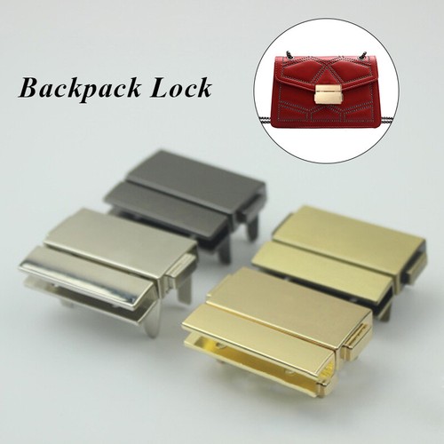 Metal Tuck Lock Closure Catch Clasp Fasteners Purse Accessory Bag Case ...