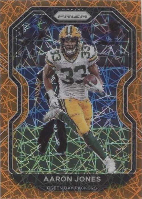 2020 Panini Prizm - Aaron Jones #207 Lazer Prizm for sale online | eBay