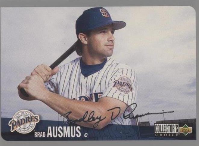 1996 Upper Deck Collector's Choice - Brad Ausmus #291 Silver Foil ...
