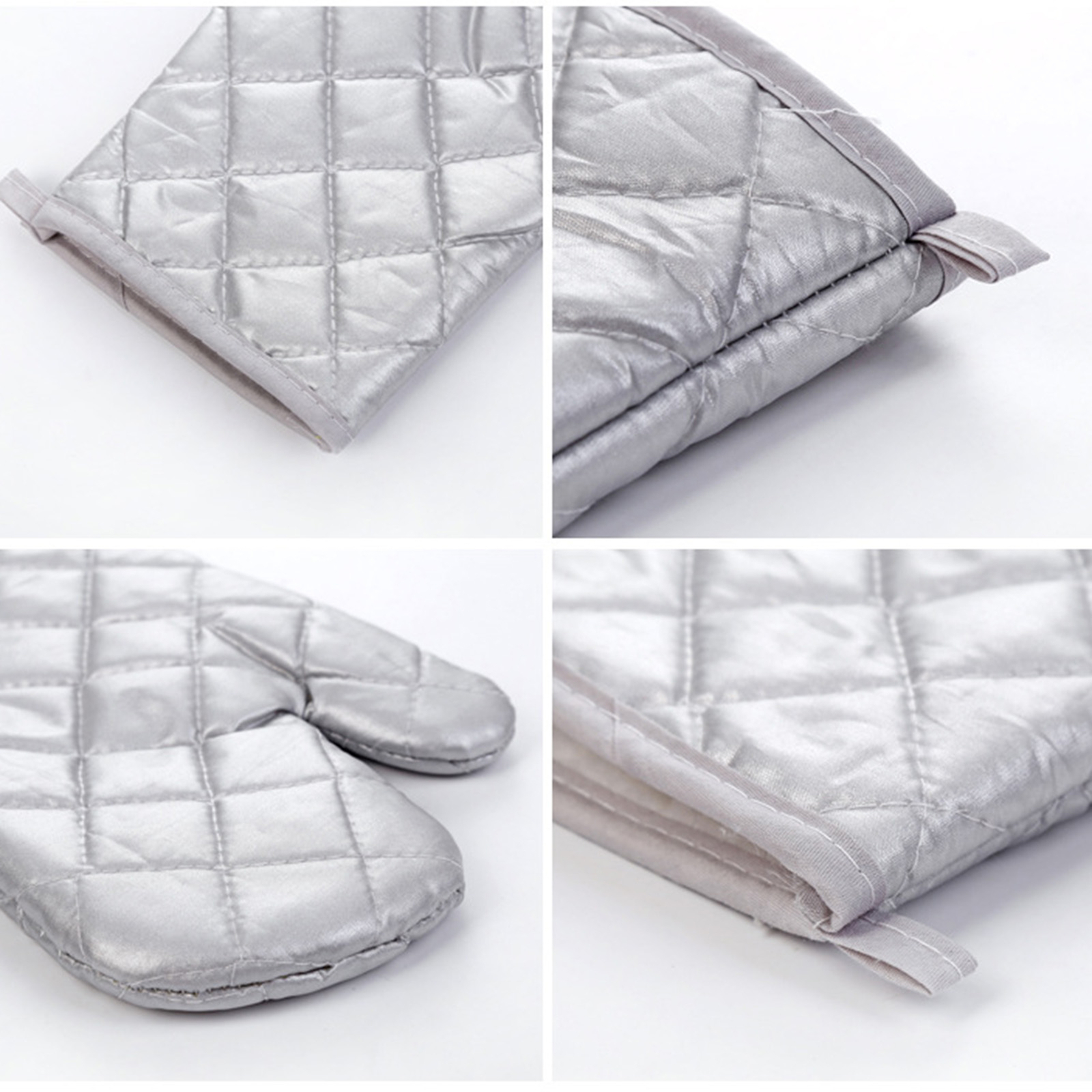 1pc Oven Mitts Soft Anti-skid Reusable Non-slip Kitchen Mittens ...