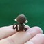 Extremely tiny Monkey. Dollhouse miniature. Doll pet micro monkey ...