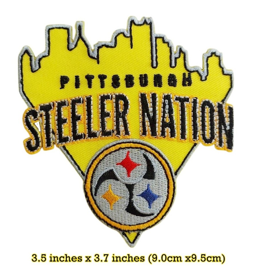 Phittsburgh City Steelers,Pirates,Pitt,Penguins Patches Embroidered ...