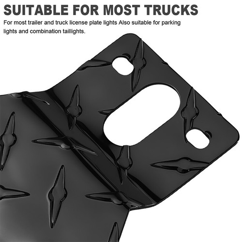 Aluminum Trailer License Plate Light Bracket for Mount Camper Car Truck ...