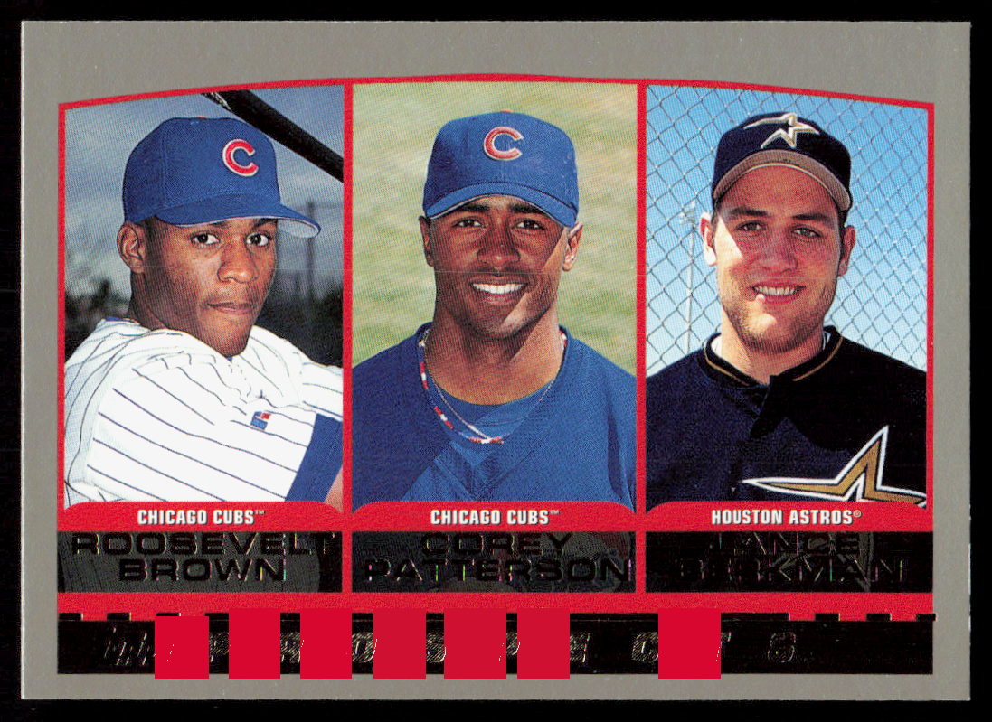 2000 Topps - Prospects #207 Lance Berkman, Corey Patterson for sale ...