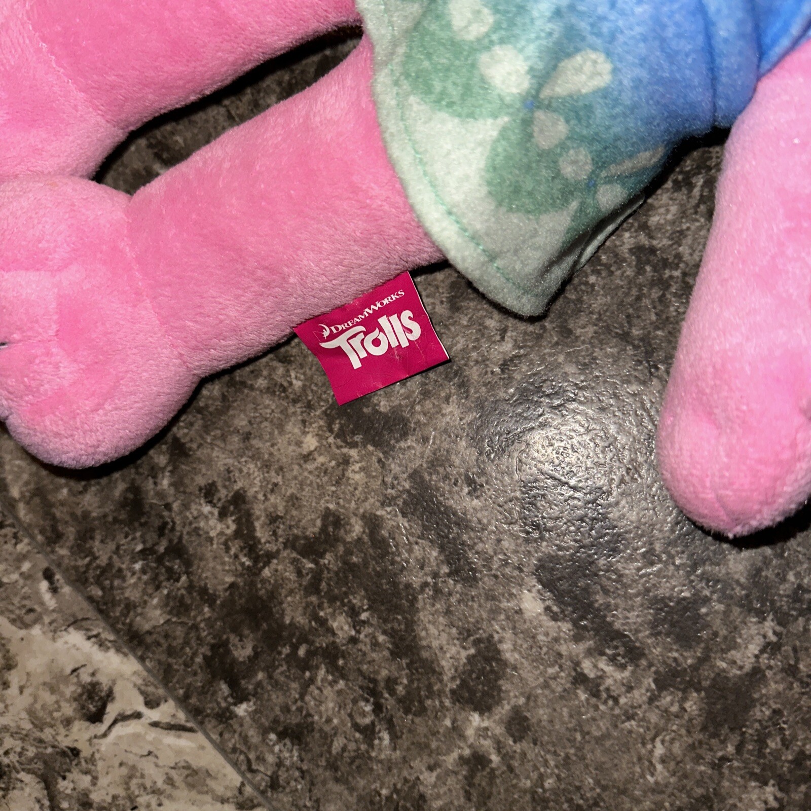 Trolls Plush Large POPPY Stuffed Animal 24” Pink Troll Doll Trolls Toy ...