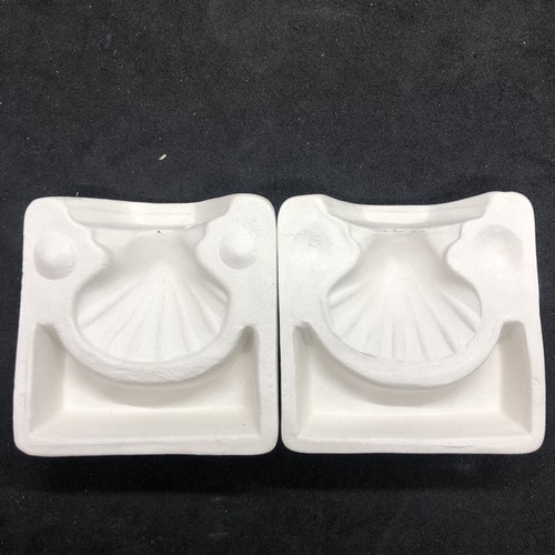 VTG Shell Butter Mold Petite Scallop Shape Sculpture Mold Set Of 4 La ...