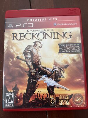 KINGDOMS OF AMALUR: RECKONING (PlayStation 3) PS3 GAME COMPLETE with ...