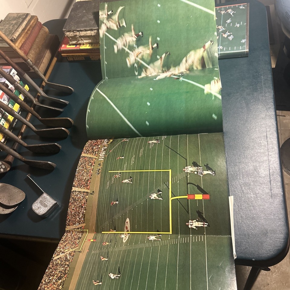 14”x10.5”x2” HARDCOVER BOOK THE PRO FOOTBALL EXPERIENCE DAVID BOSS ...