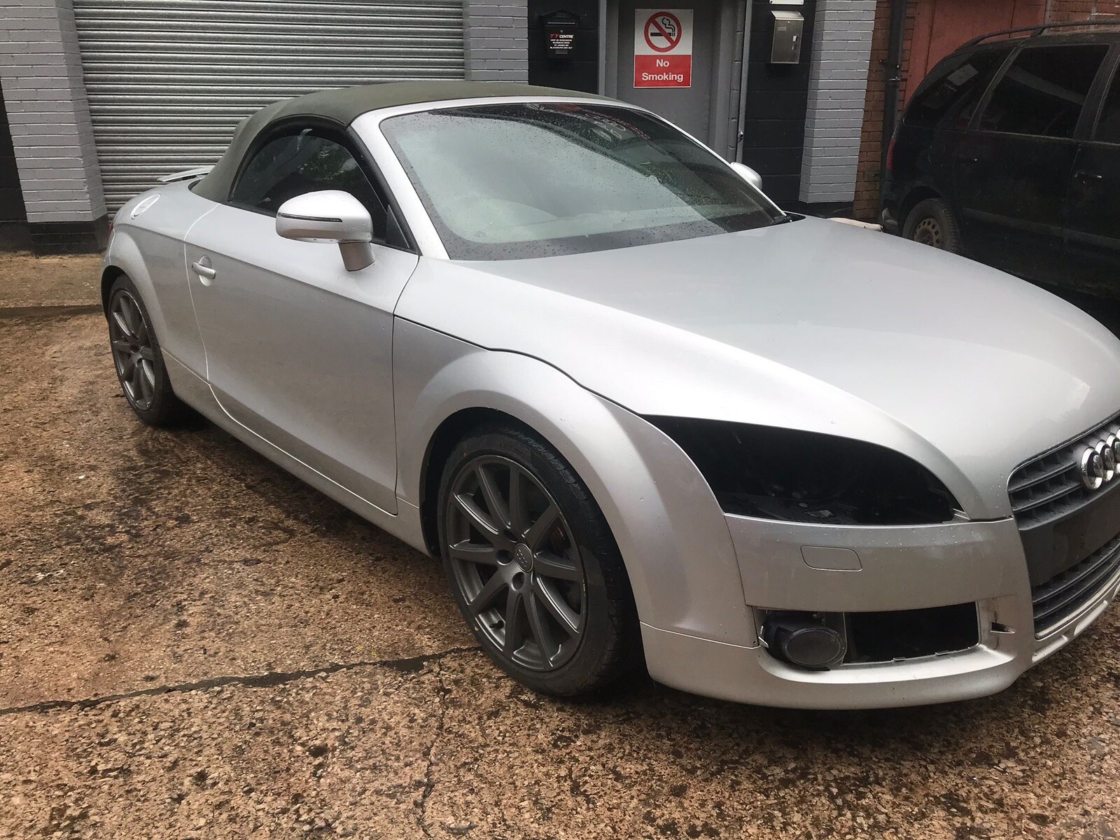 AUDITT MK2 06-14 CONVERTIBLE SILVER PAINT CODE LY7W BREAKING-ALL PARTS ...