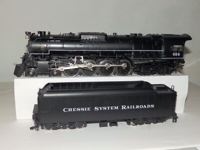 PRECISION SCALE CROWN O BRASS 2 RAIL C&O CHESSIE 614 "EXCURSION ...