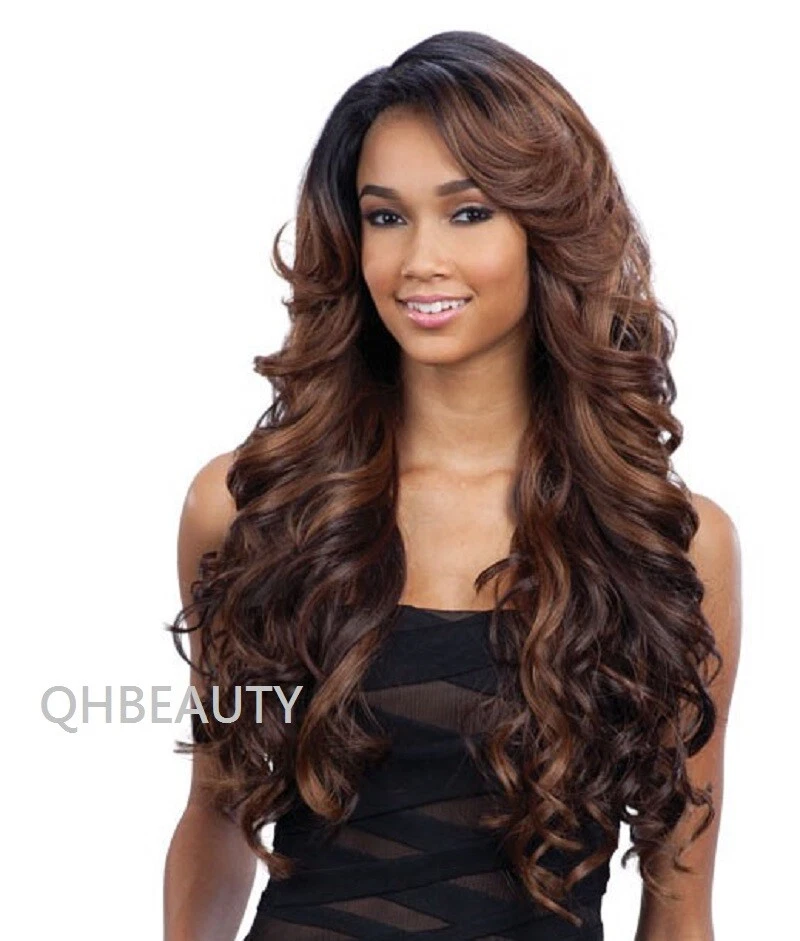 Invisible Part Wavy Weave