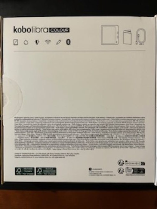 Kobo Libra Color eReader 7" Glare-Free Colour E Ink - Black (Open Box ...