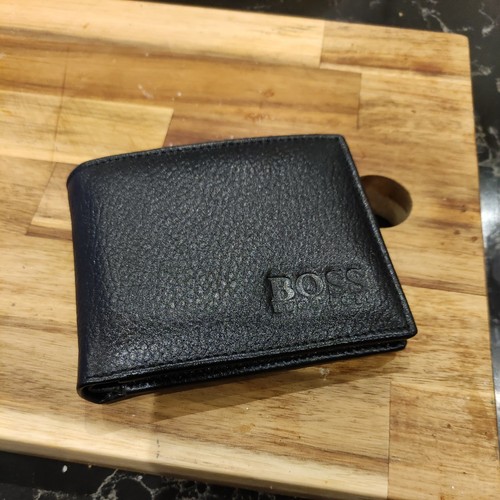 Hugo Boss Black Leather Wallet | eBay UK