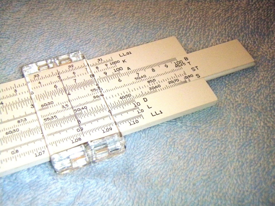 Slide Rule S889 C-Thru Ruler Co. Brand New - Full Size | eBay