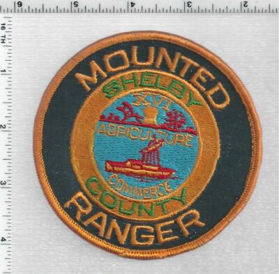 Shelby County Mounted Ranger (Tennessee) 1st Issue Shoulder Patch | eBay