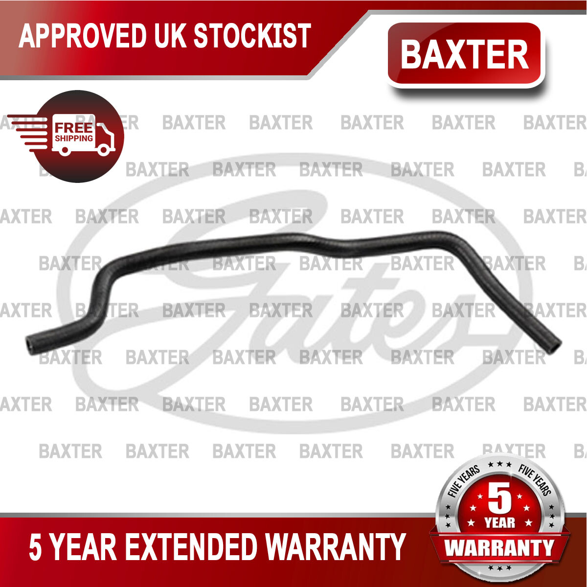 Fits Audi A4 VW Passat 1.8 5.4 Baxter Hose (Pipe - Turbocharger ...