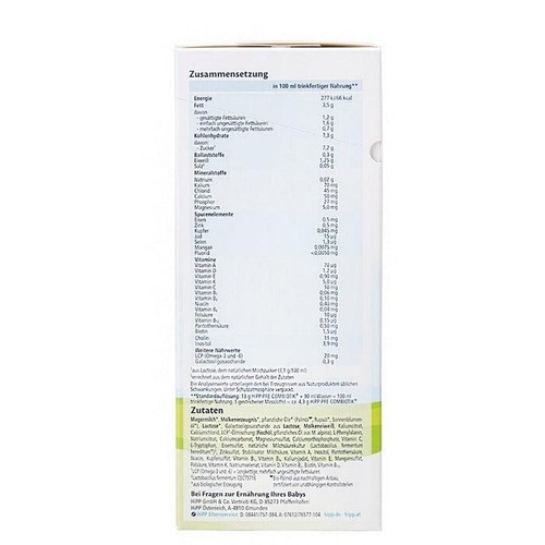 HIPP Pre formula Combiotik Organic Baby Milk (600g) | eBay