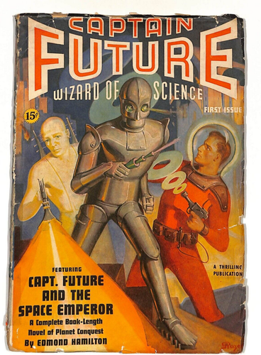 Captain Future Wizard of Science Winter 1940 Pulp sci-fi | eBay
