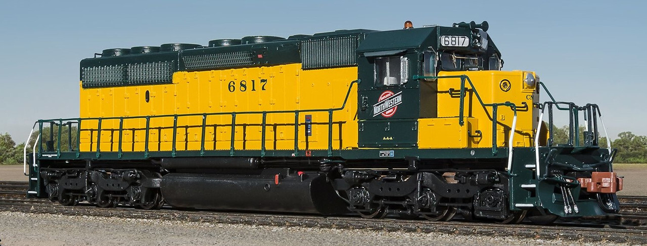 ScaleTrains N EMD SD40-2 Chicago & Northwestern CNW #6817 DC LED ...