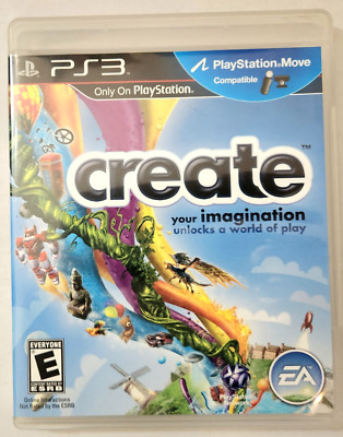 PS3 Create (2010 Video Game BLUS 30606 Playtested) UPC# 014633194296 | eBay