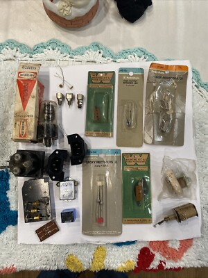 BIG LOT WORKMAN ELECTRONICS , RADIO SHACK , RESISTORS TRANSISTORS TUBE ...