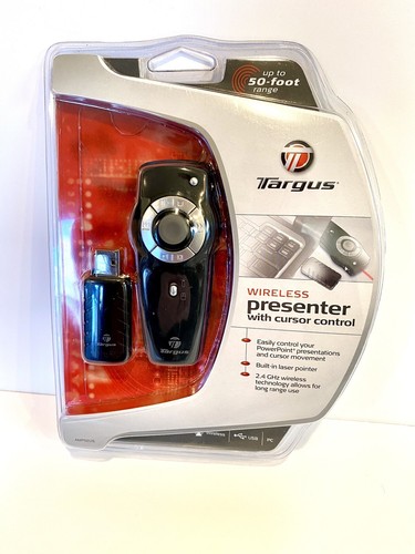 Targus Wireless Presenter With Cursor Control And Laser Pointer - NIB 50' range | eBay