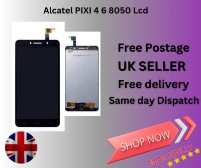 🔥 For Alcatel PIXI 4 6 8050 LCD Display Touch Screen Digitizer Assembly ...
