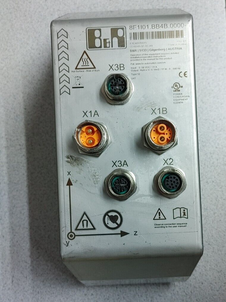 B&R 8F1I01.BB4B.0000-1 ACOPOStrak MAGNETIC CONVEYOR SEGMENT QUANTITY ...