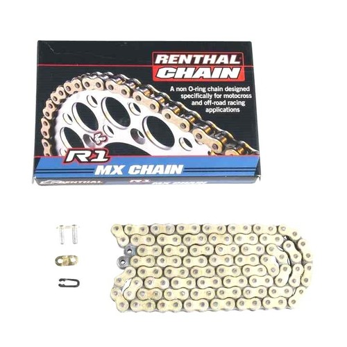 RENTHAL R1 520 CHAIN GOLD MOTOCROSS CHAIN YAMAHA YZ125 YZ250 YZF250 ...