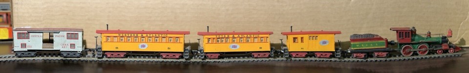 Mantua HO Steam Loco 6 Car Bundle Look Vintage | eBay