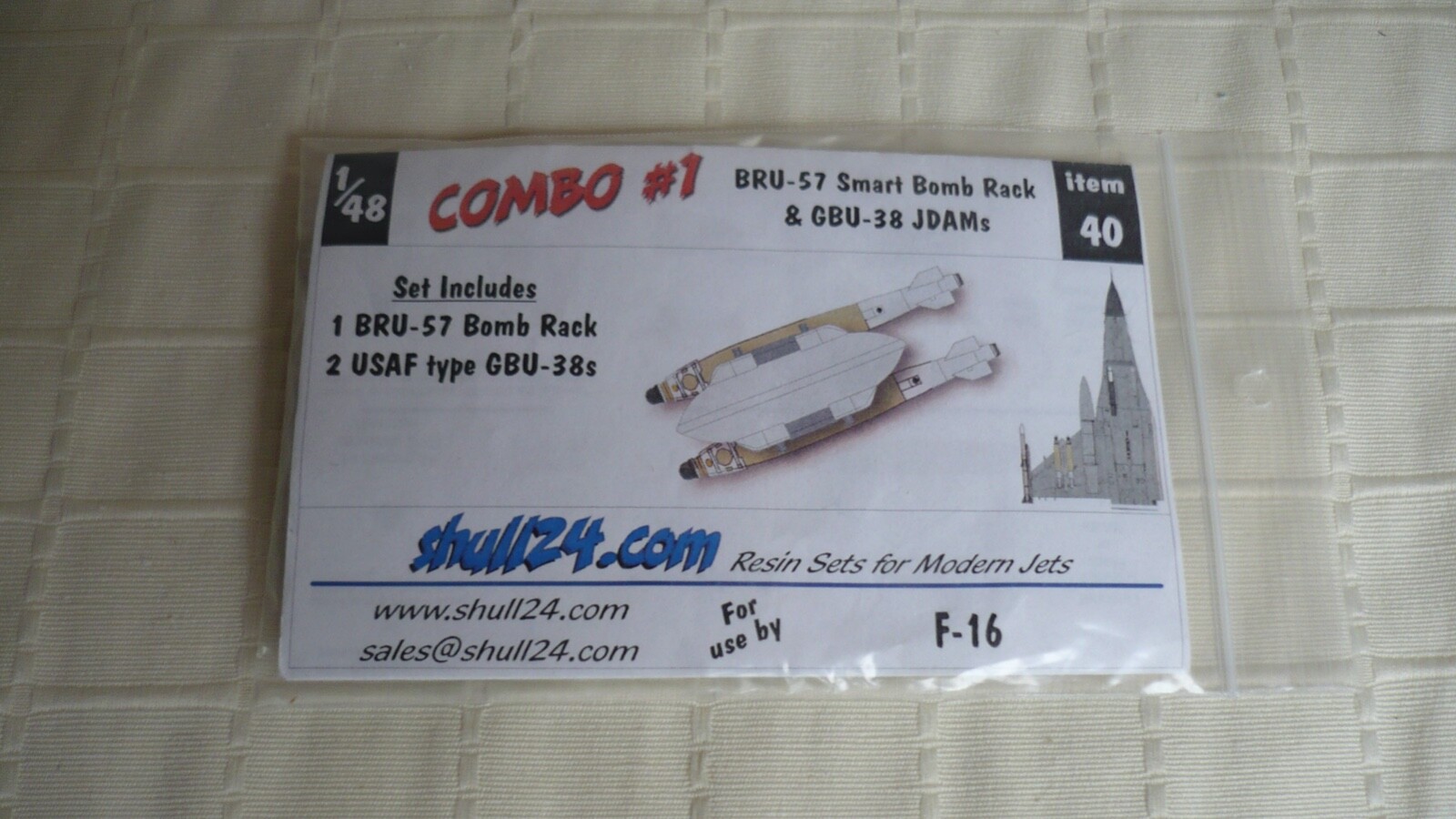 Shull24 BRU-57 Smart Bomb Rack & GBU-38 JDAMs COMBO #1 | eBay