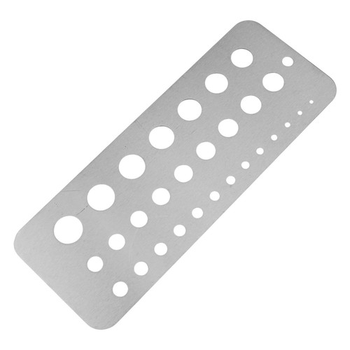 29 Sizes Drill Gauge Index Bolt Wire Diameter Bit Stainless Steel ...