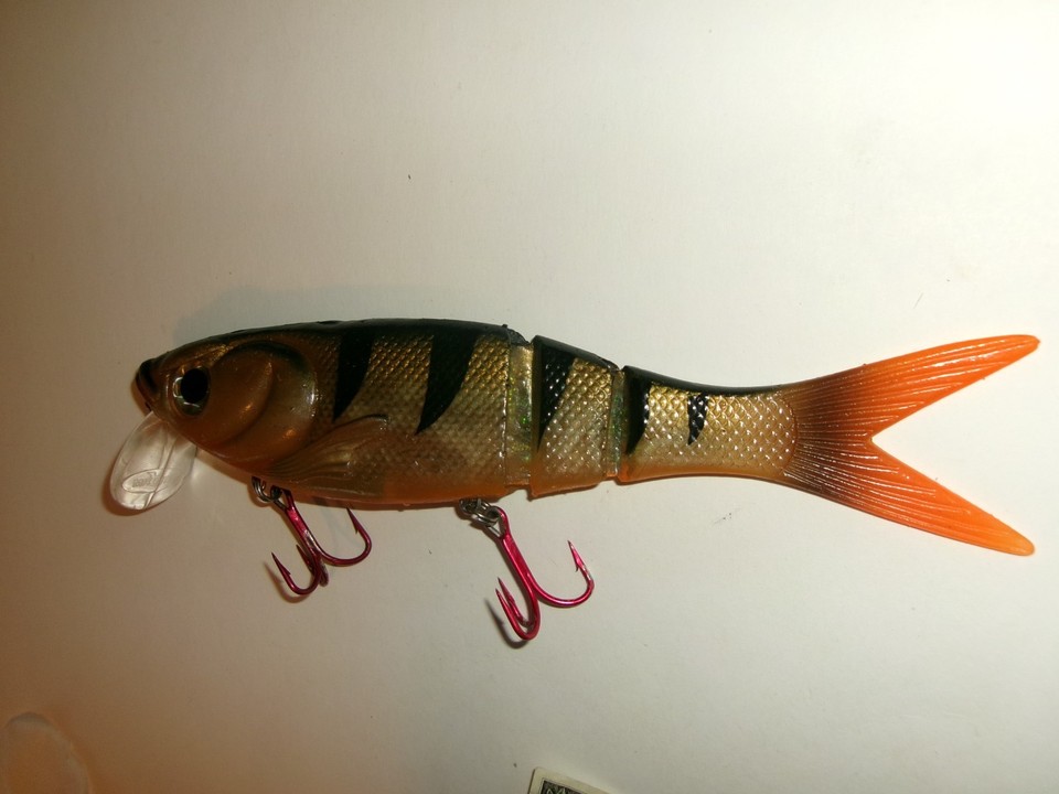 10" Storm Kickin' Minnow Musky Muskie Crankbait Lure - Used* | eBay